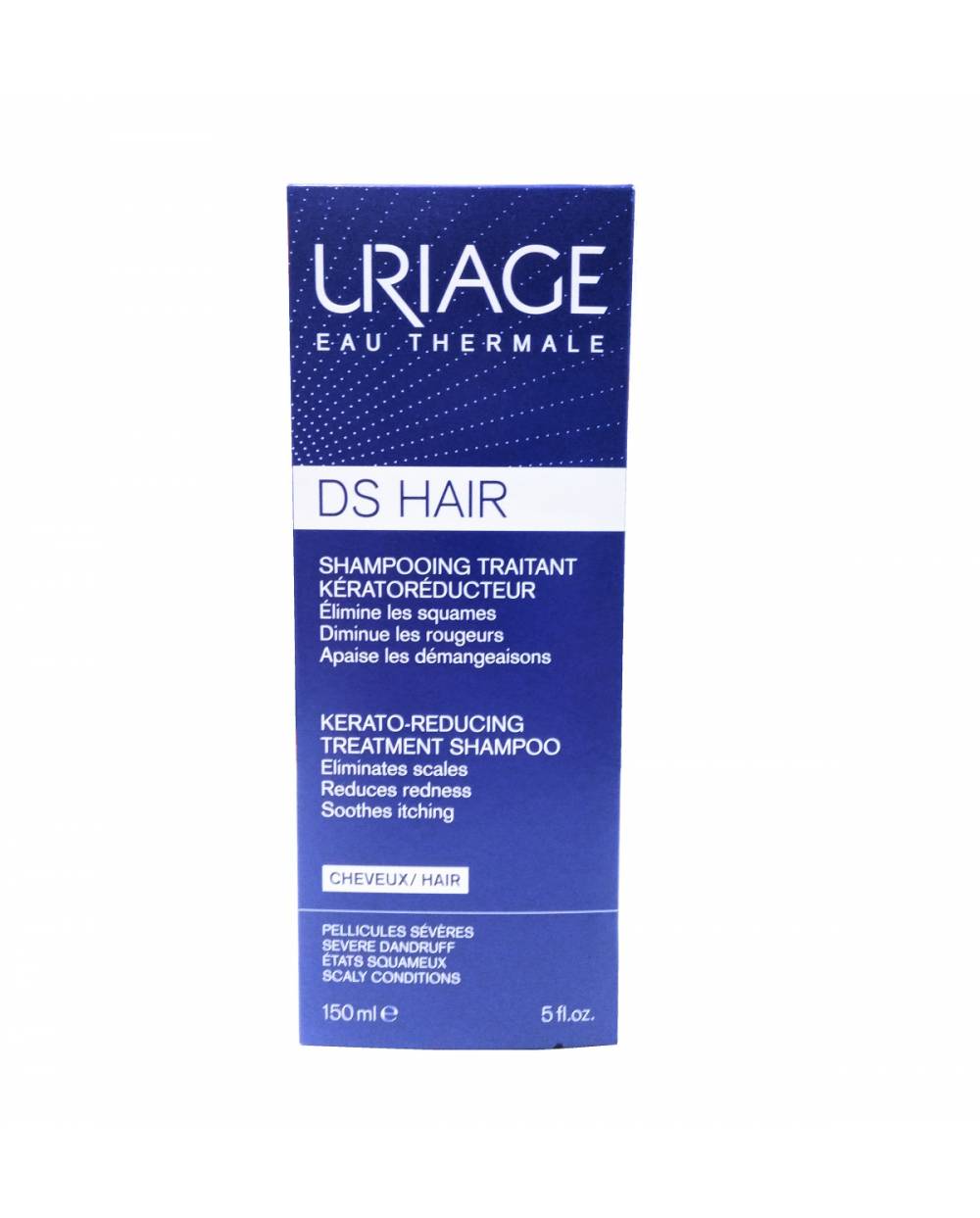 URIAGE DS HAIR CHAMPÚ TRATAMIENTO KERATOREDUCTOR 150 ML - Parafarmacia